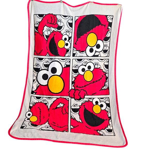 Sesame Street | Bedding | Sesame Street Elmo Throw Blanket 4x50 Kids ...